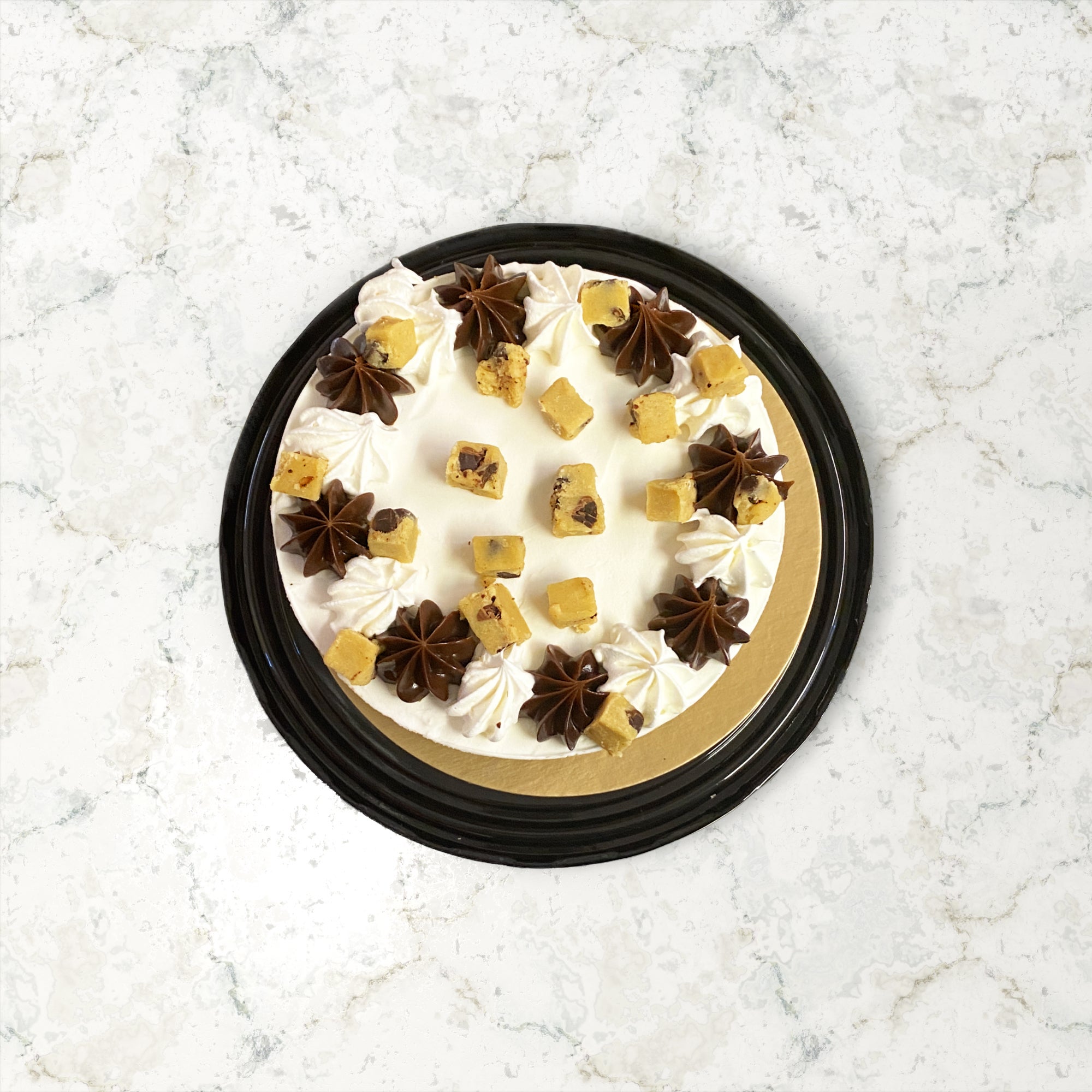 Cookie Dough Ice Cream Cake | Carp Custom Creamery